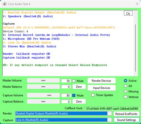CoreAudio In Vb Net Windows Is There A Way To Do A ControlChangeNotify Callback