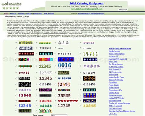 Free Website Unique Hit Counter How To Do Web Traffic Analysis