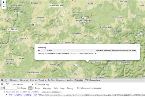 Wms Geoserver Popups In Leaflet Geographic Information Systems