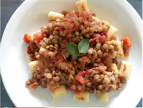 Nhoque De Batata Doce Bolonhesa De Lentilha