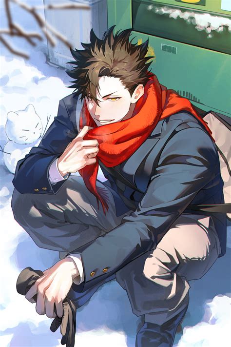 Muksal Kuroo Tetsurou Haikyuu Black Footwear Absurdres Highres