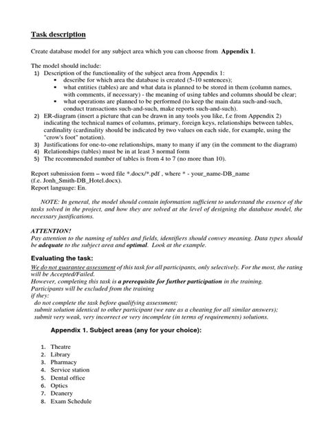 Db Task Pdf Databases Information Science