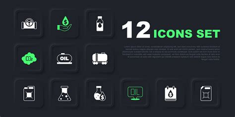 달러 기호가 있는 오일 드롭 휘발유 용기 탱크 저장고 Word 오일 Co2 배출 구름 휘발유 시험관 및 아이콘을 설정합니다 벡터 0명에 대한 스톡 벡터 아트 및 기타 이미지