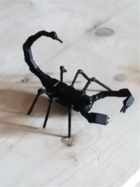 Metal Art Scorpion Etsy