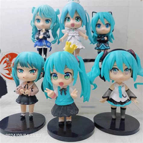 Jual Figure Miku Hatsune 9cm Set 6 Recast Satuan Jakarta Utara