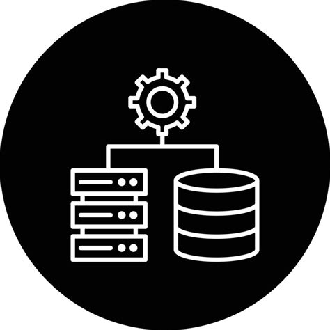 database settings vector icon 33159882 vector art at vecteezy