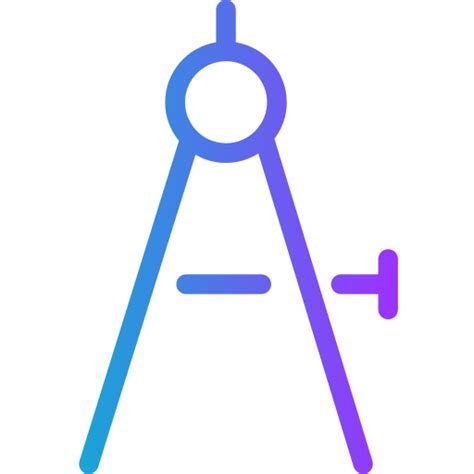 Drawing Compass Generic Gradient Icon