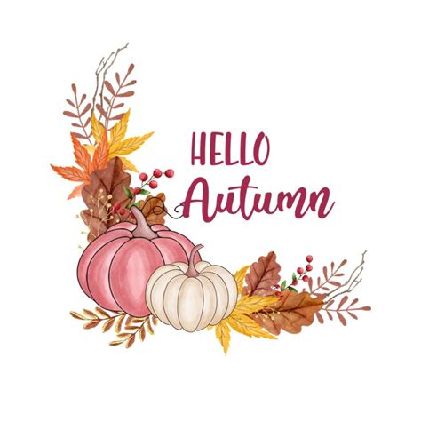 Hello Autumn Cozy Fall Design