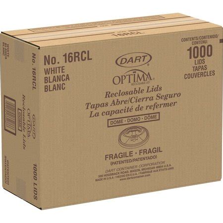 Dart Container Lid Cup F 12 24 We 100Pk 10PK DCC16RCLCT Zoro