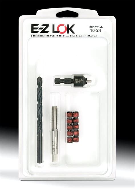 E Z Lok Threaded Inserts And Kits For Metal New Equipment Digest