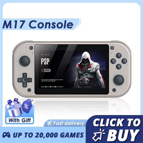 M17 Handheld Game Console 100 Official 20000 Games List