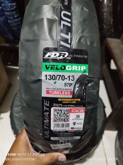 Ban FDR Velo Grip Ban Belakang Yamaha Nmax Velo Grip Ban Belakang Honda PCX Ban