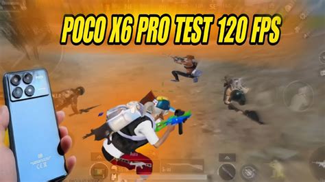 POCO X6 PRO 5G SMOOTH 120 FPS BGMI TEST 120 FPS BGMI TEST 1VS1