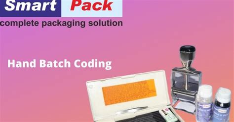 hand batch coding machine in ahmedabad