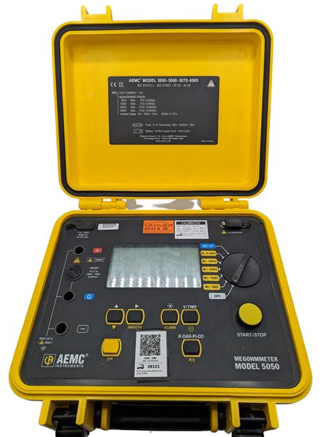 Aemc Instruments Model 5050 Rpm Test Equipment Solutions Inc
