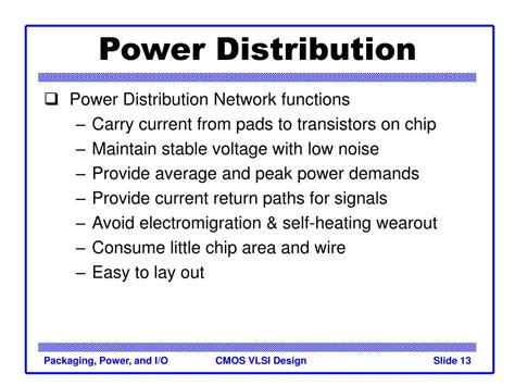 Ppt Introduction To Cmos Vlsi Design Package Power And I O Powerpoint Presentation Id 221175
