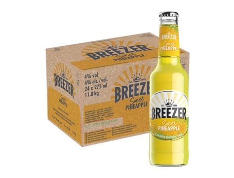Bacardi Breezer Pineapple 24x27 5 Fadølsxperten