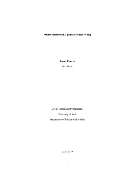 Chapter 1 Introduction And Rationale Exams History Docsity