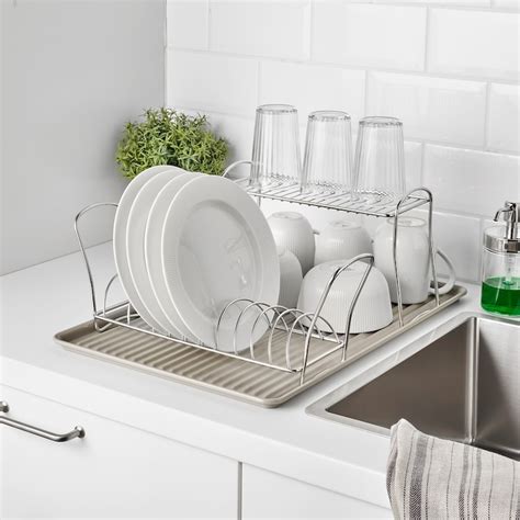 VÄlvÅrdad Suport Uscător Vase Inox 12x32 Cm Ikea