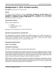 CSCI235 2017S1 MarkingScheme V1 Pdf School Of Computing And