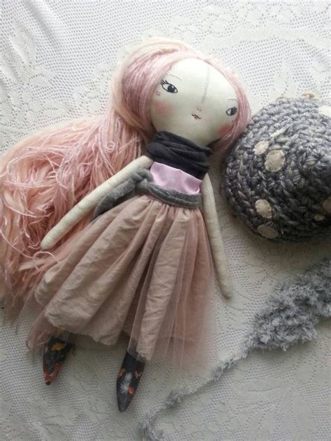 JOY DOLL Light Pink Haired Lovely Joy Girl With Etsy Light Pink Dolls Heirloom Toys