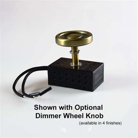 Dimmer Switch Plastic Enclosed Long Shaft