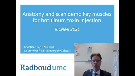 Iccnmi2021 Anatomy And Scan Demo Of The Cervical Muscles For