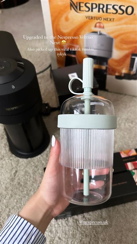 Iced Coffee Nespresso Nomad Tumbler Cup In 2024 Nespresso Iced