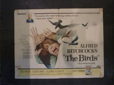 The Birds 1963 Alfred Hitchcock Poster Vintage Catawiki