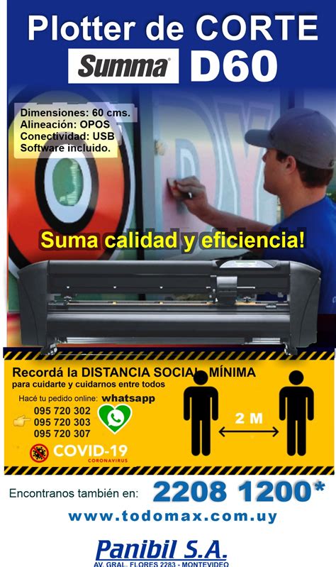 A La Calidad Sumale Eficiencia Plotter De Corte Summa D60 Todomax