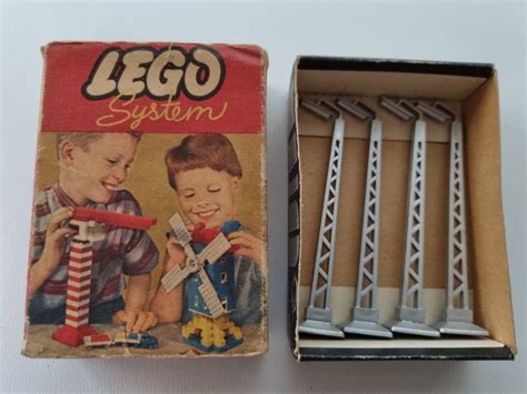 Lego Vintage 233 Système Lego 4 Pièces De Lampadaires Catawiki