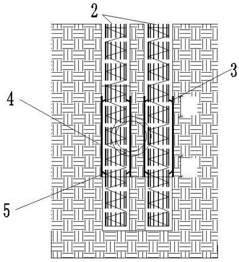 一种穿越深埋大直径废弃管道干作业成桩方法与流程 2