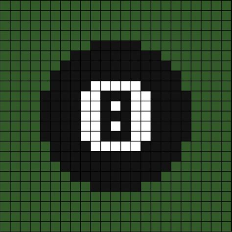 Magic 8 Ball Pixel Art Design