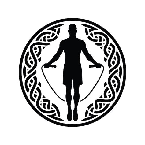 Jump Rope Premium Ai Generated Vector