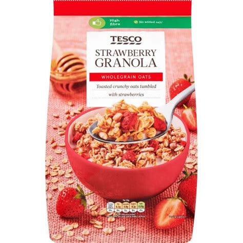 Tesco Strawberry Granola Kg Compare Prices Where To Buy Trolley Co Uk