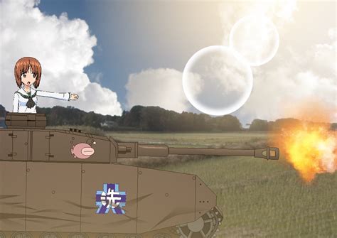 Miho Nishizumi Ready Some Tank Battle By Jeremyfangirl42 On Deviantart