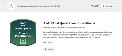 Aws Cloud Quest Cloud Practitioner