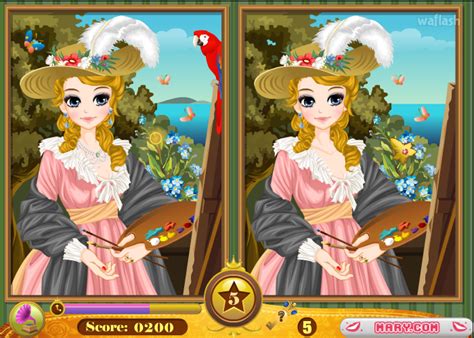 틀린그림찾기 Princess Find The Differences 플래시게임 와플래시 게임 아카이브