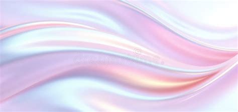 Dreamy Fluidity A Pastel Symphony Of Ethereal Waves Stock Illustration Illustration Of