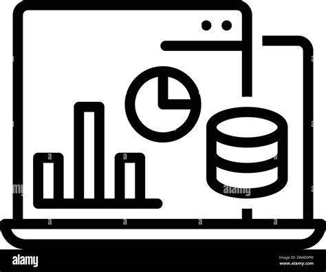 Icon For Data Base Data Stock Vector Image And Art Alamy