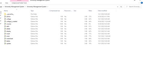 University Management System Project In Python With Source Code And