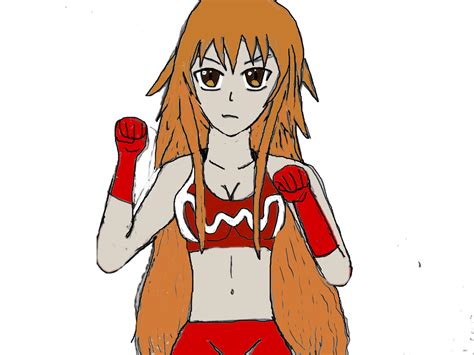 Asuna Yuuki Wrestling By Fantasy142wrestling On Deviantart