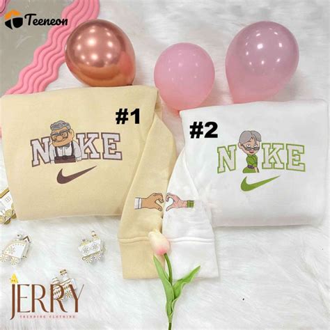 Tom And Jerry Nike Embroidered Sweatshirt Teeneon