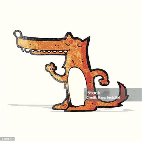 말풍선이 있는 댄스 Fox 귀여운에 대한 스톡 벡터 아트 및 기타 이미지 귀여운 기이함 낙서 드로잉 Istock