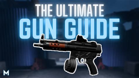 The ULTIMATE MP5 Gun Guide Roblox Frontlines YouTube