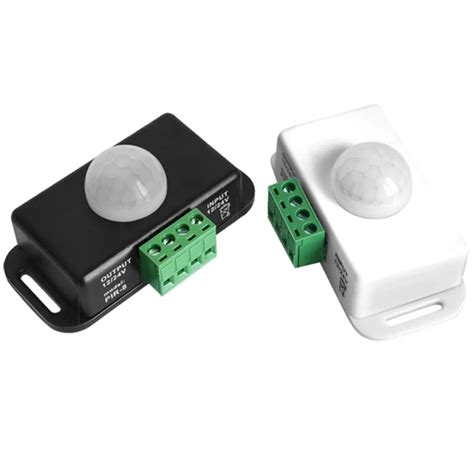 6A 12V 24 V Pir Érzékelő Led Mozgásérzékelő Kapcsoló Mozgás Időzítő Vezérlő FIXO hu