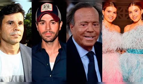 Hijos De Julio Iglesias Estos Son 9 Herederos Del Cantante Español