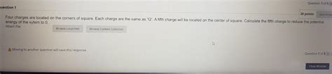 solved question 1 of 5 question 1 20 points save answ four