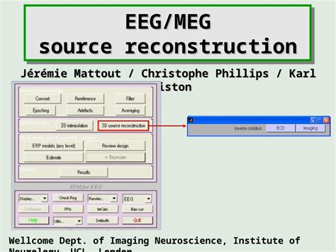 Ppt Eegmeg Source Reconstruction Wellcome Dept Of Imaging