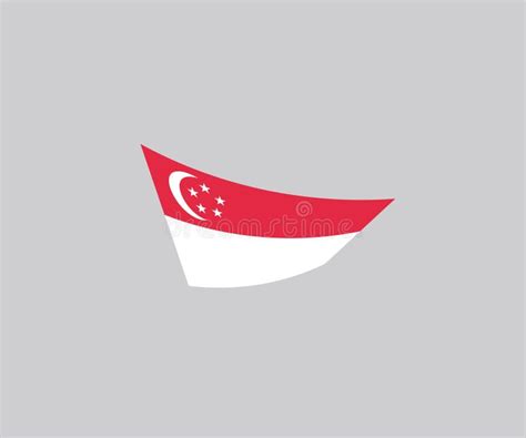 新加坡国旗国徽国家标志 向量例证 插画 包括有 国家 聚会所 地点 查出 国家（地区） 东部 186705400